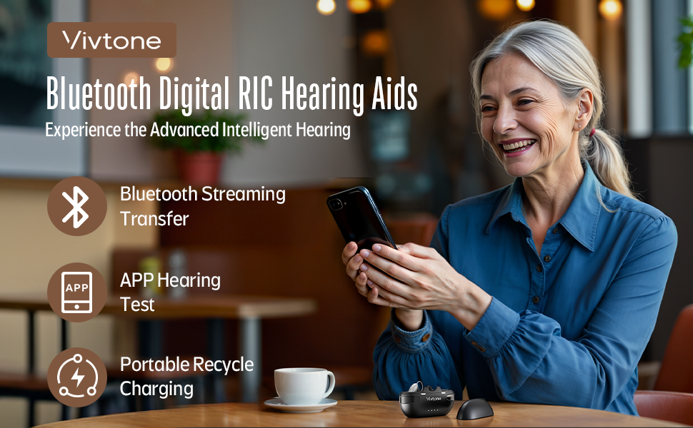 Bluetooth Hearing Aids Review: Improved Sound & Connectivity – Vivtone