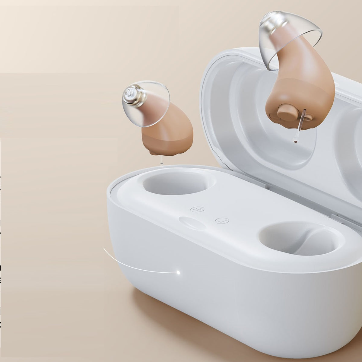 Invisible CIC Hearing Aids | Waterproof OTC | Rechargeable – Vivtone