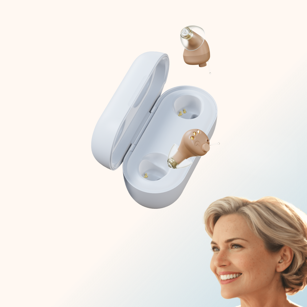 Invisible CIC Hearing Aids | Rechargeable & Discreet – Vivtone